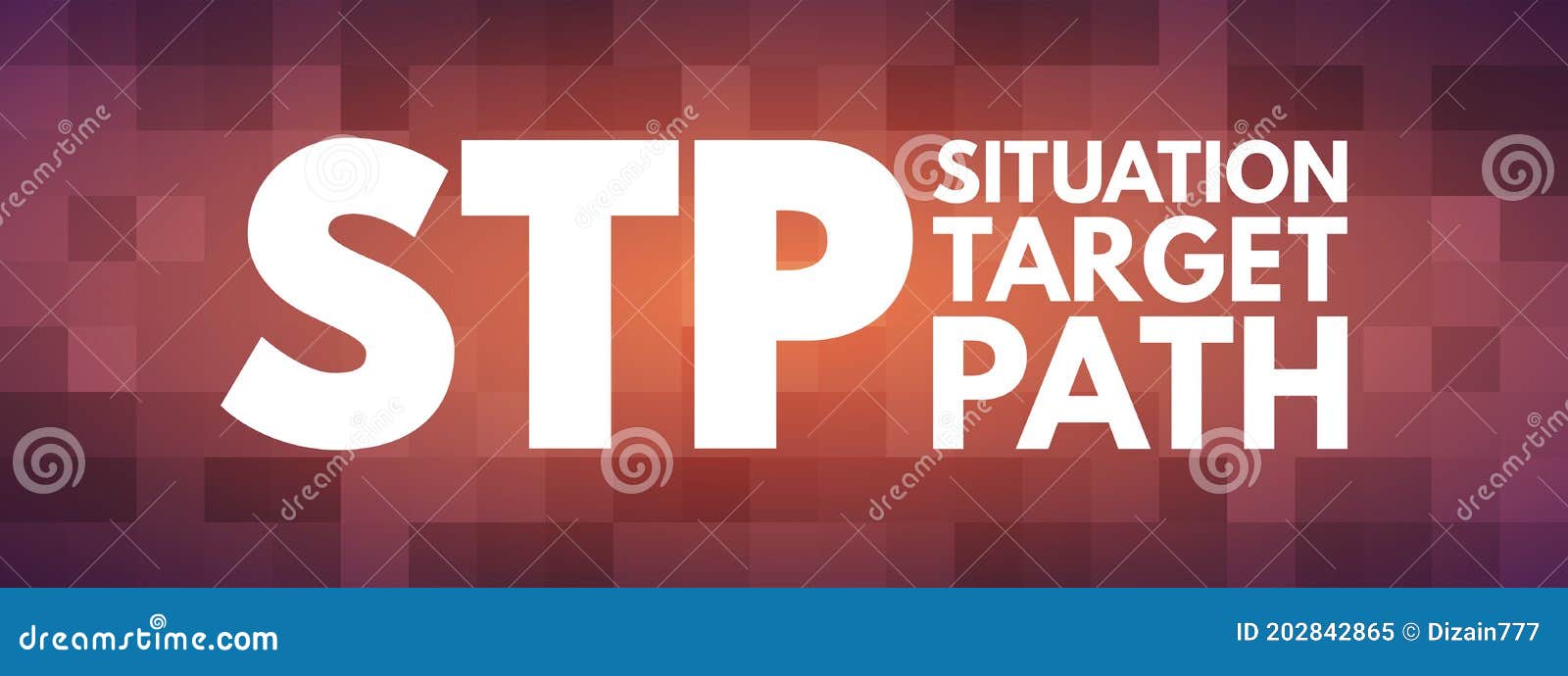 STP, Situation Target Proposal. Concept With Keyword, People And Icons ...