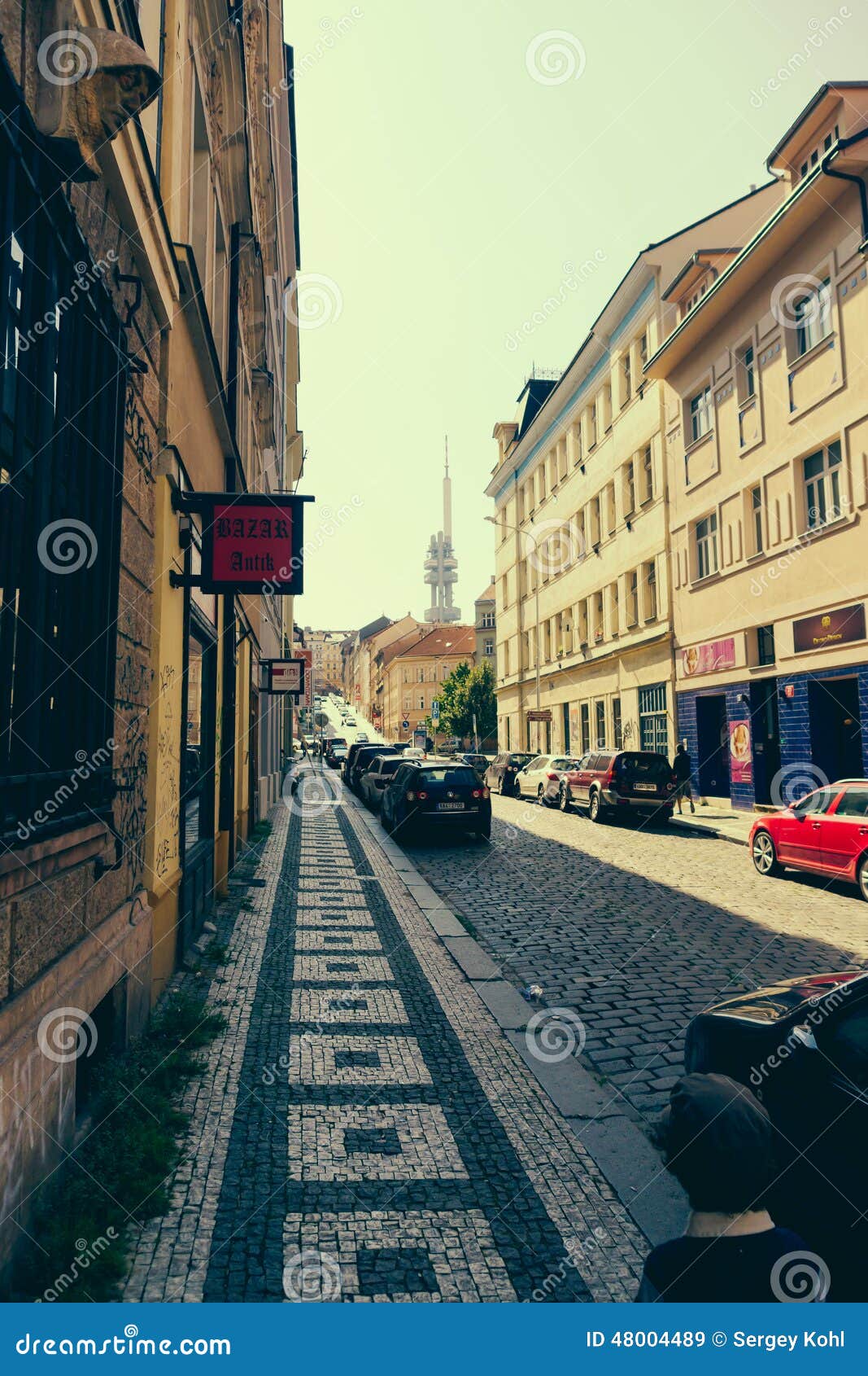 Straat En Het Dagelijkse Leven Van De Stad Redactionele Stock ...