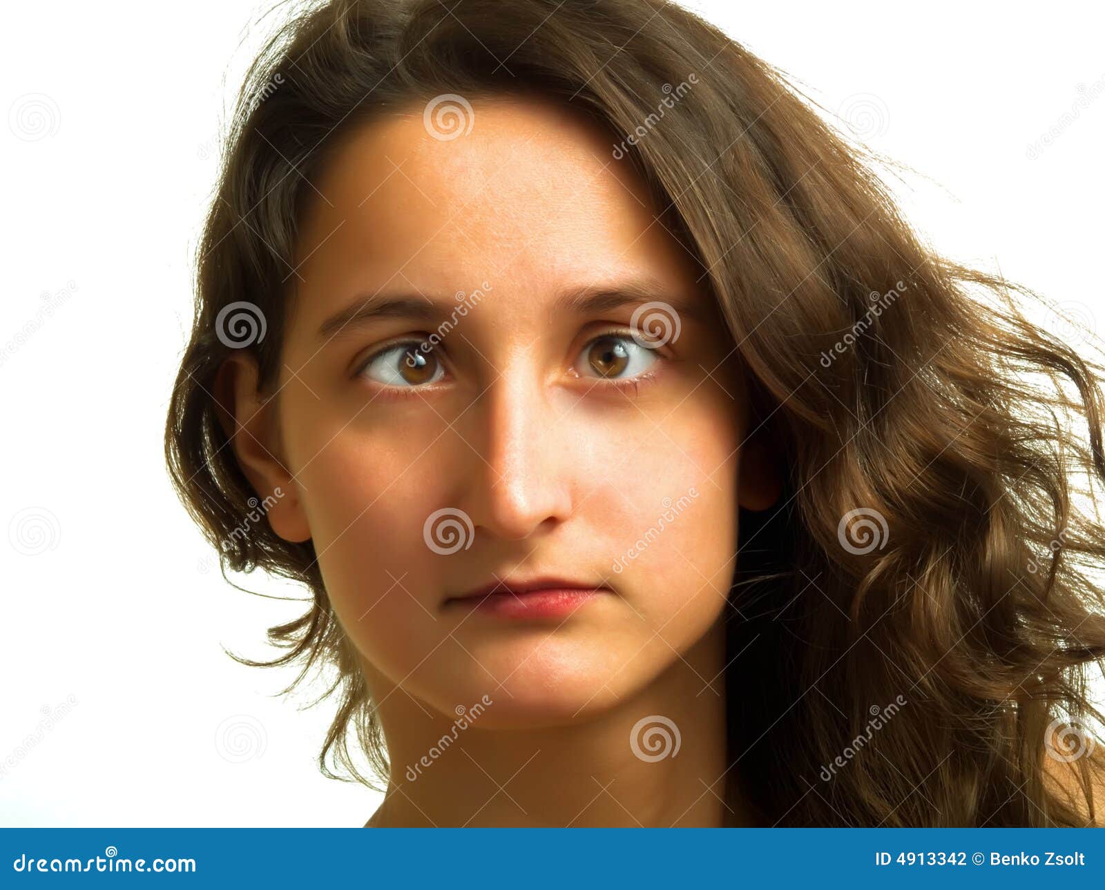 Strabismo fotografia stock. Immagine di divertente, curioso - 4913342