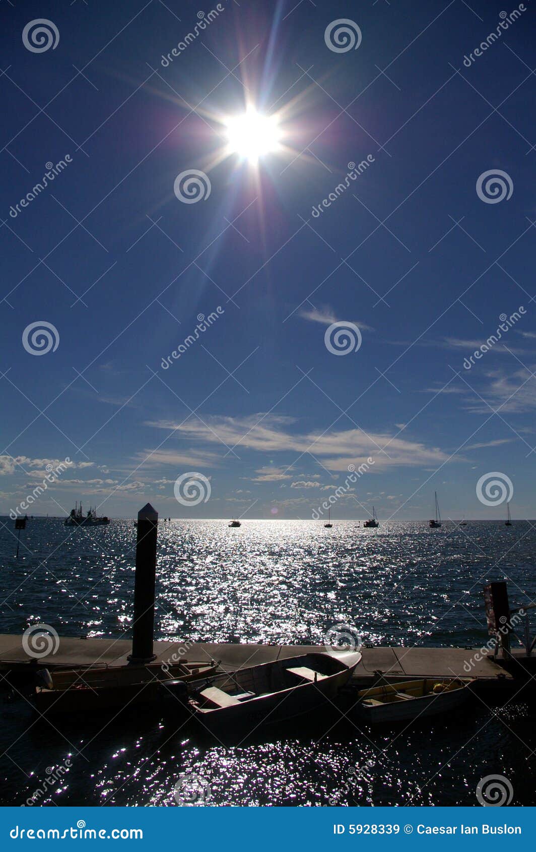 Straddie Sun 2 stock image. Image of stradbroke, ocean - 5928339