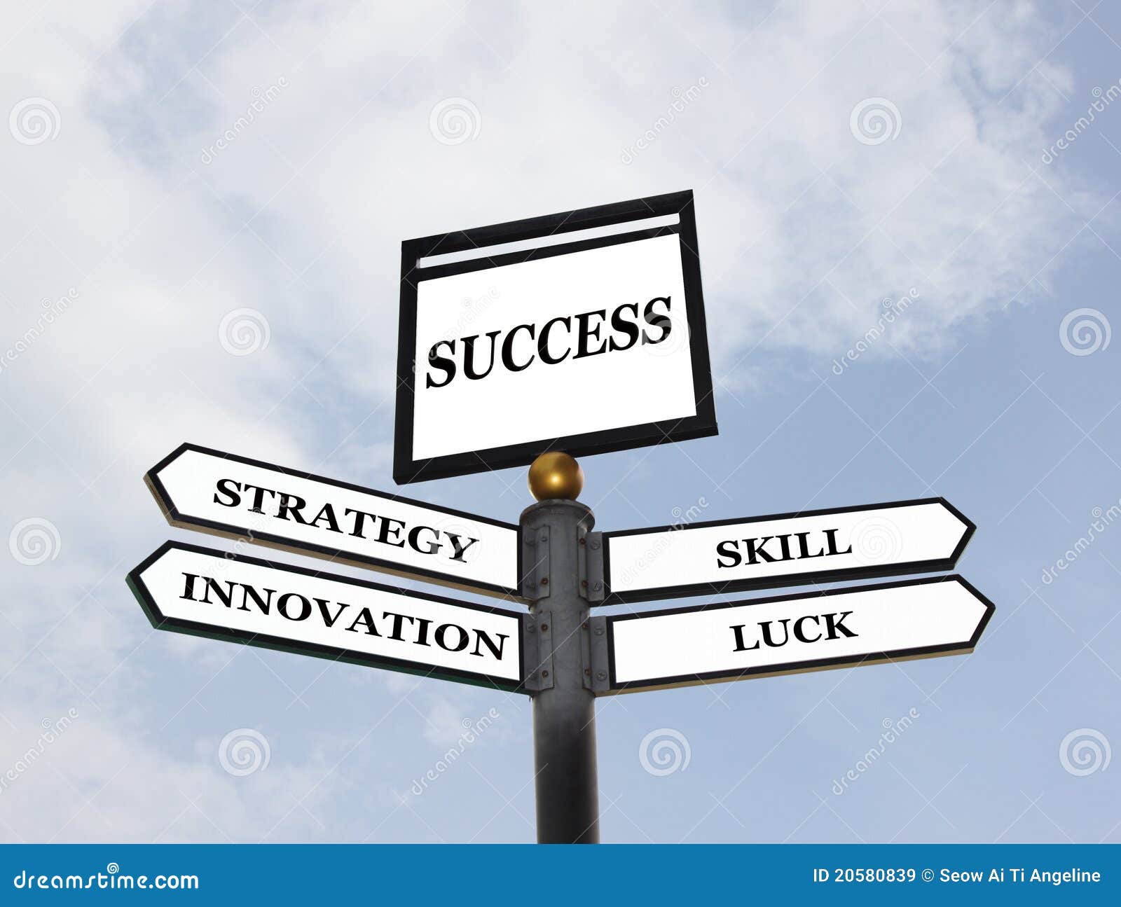 Strade a successo immagine stock. Immagine di orizzontale - 20580839