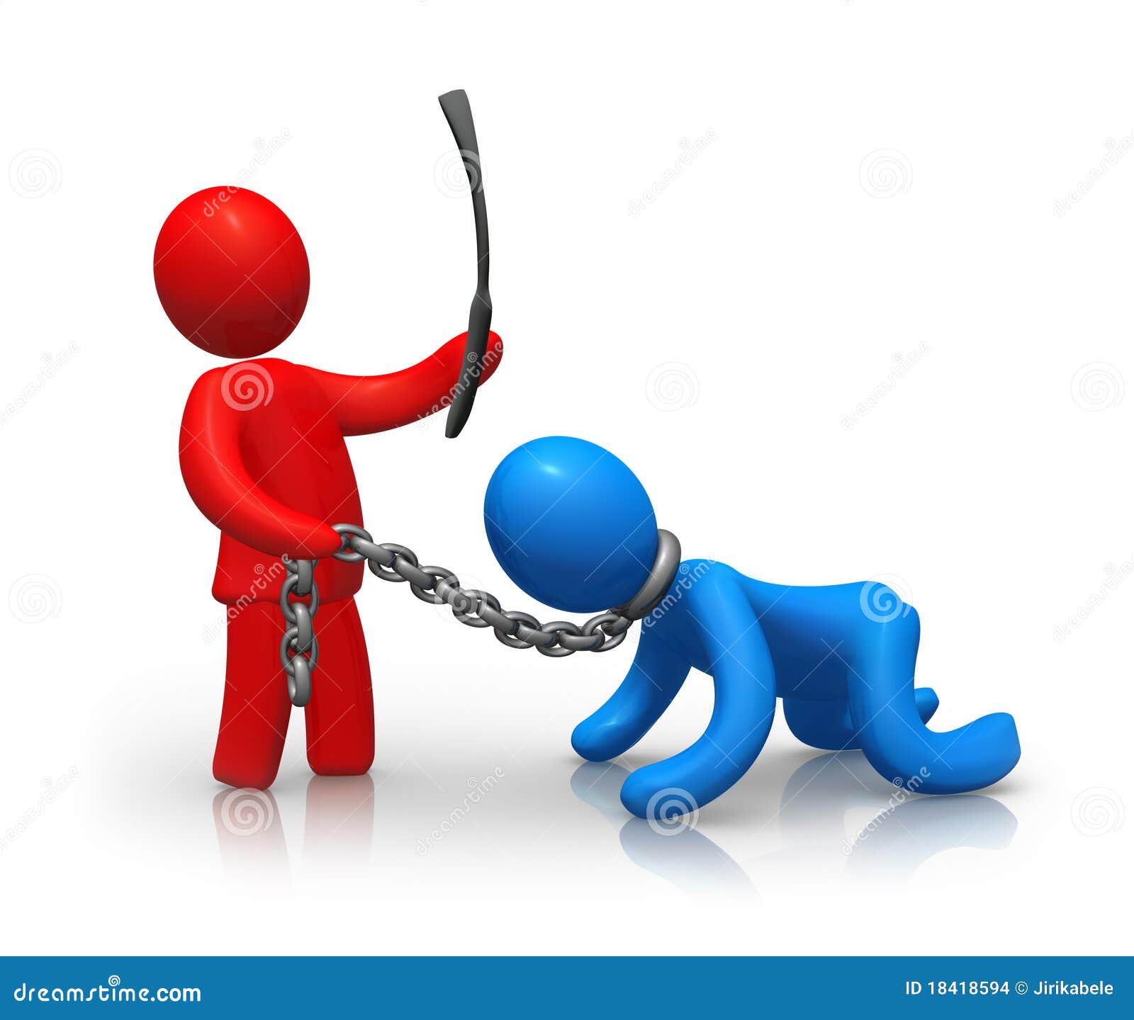 Straf stock illustratie. Illustration of gevangene, emotioneel - 18418594