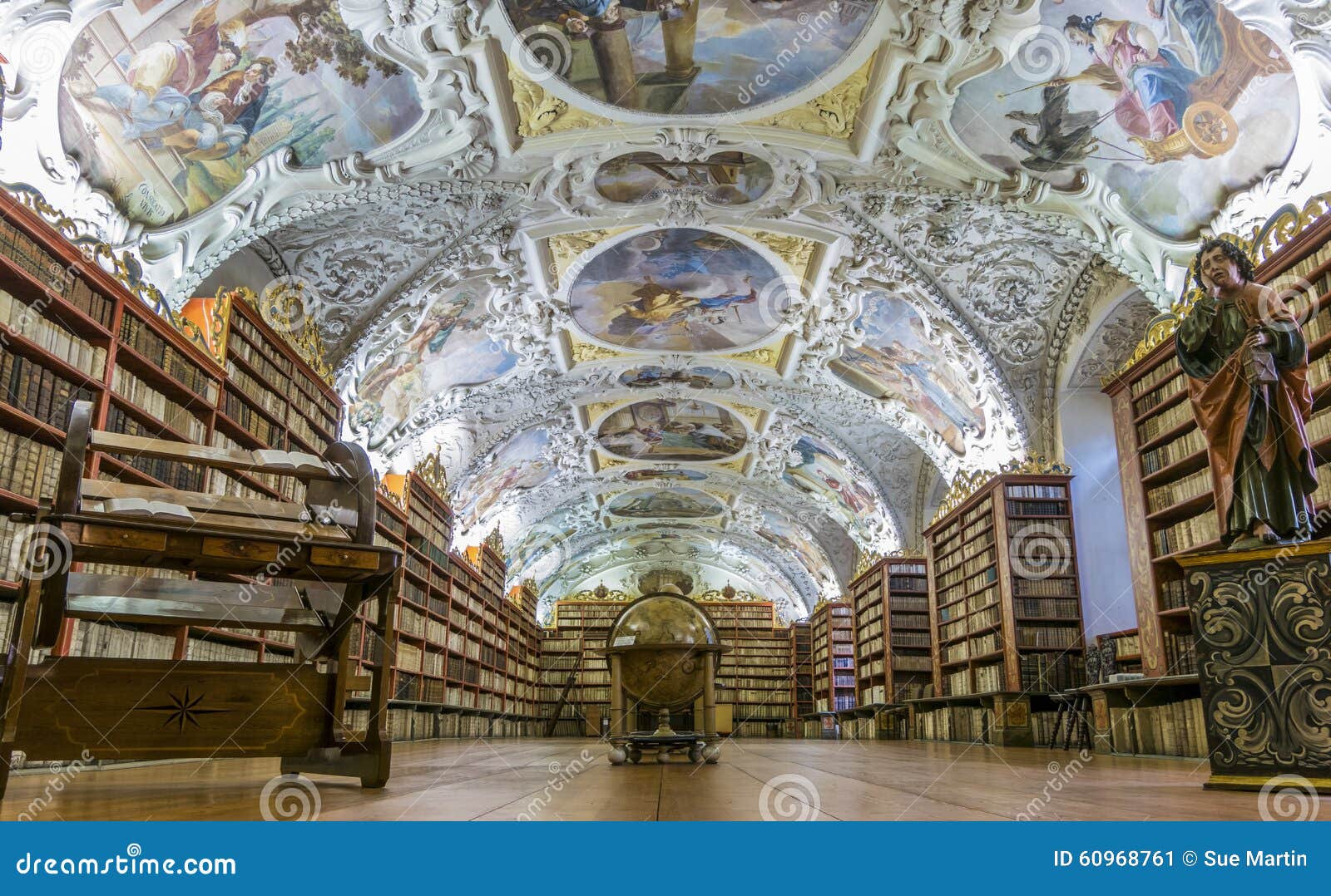 Strahov Library, Prague editorial photo. Image of architecture - 60968761