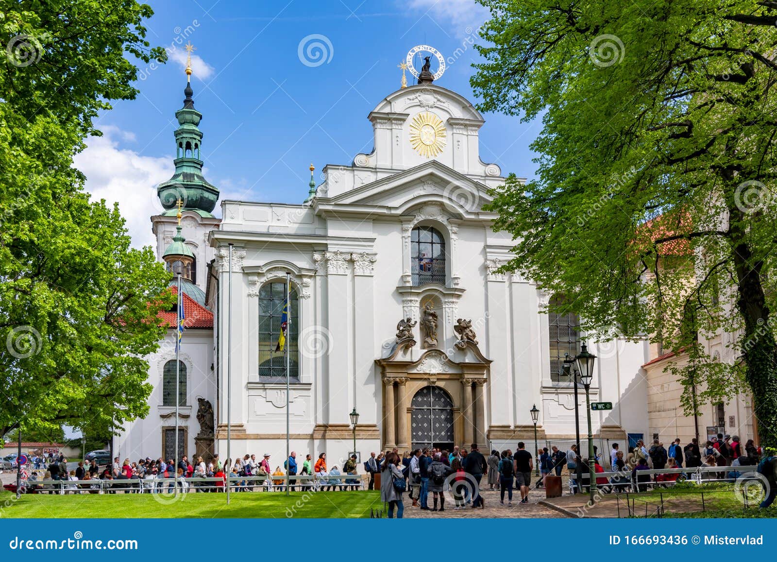 Strahov Monastery in Prague, Prague, Czech Republic Editorial Photo ...