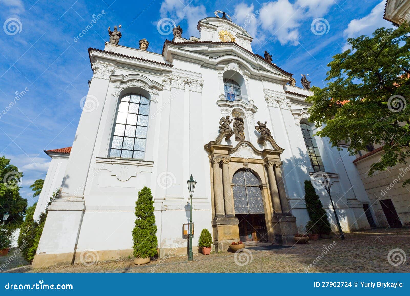 Strahov Monastery (Prague, Czech Republic) Stock Photo - Image of ...