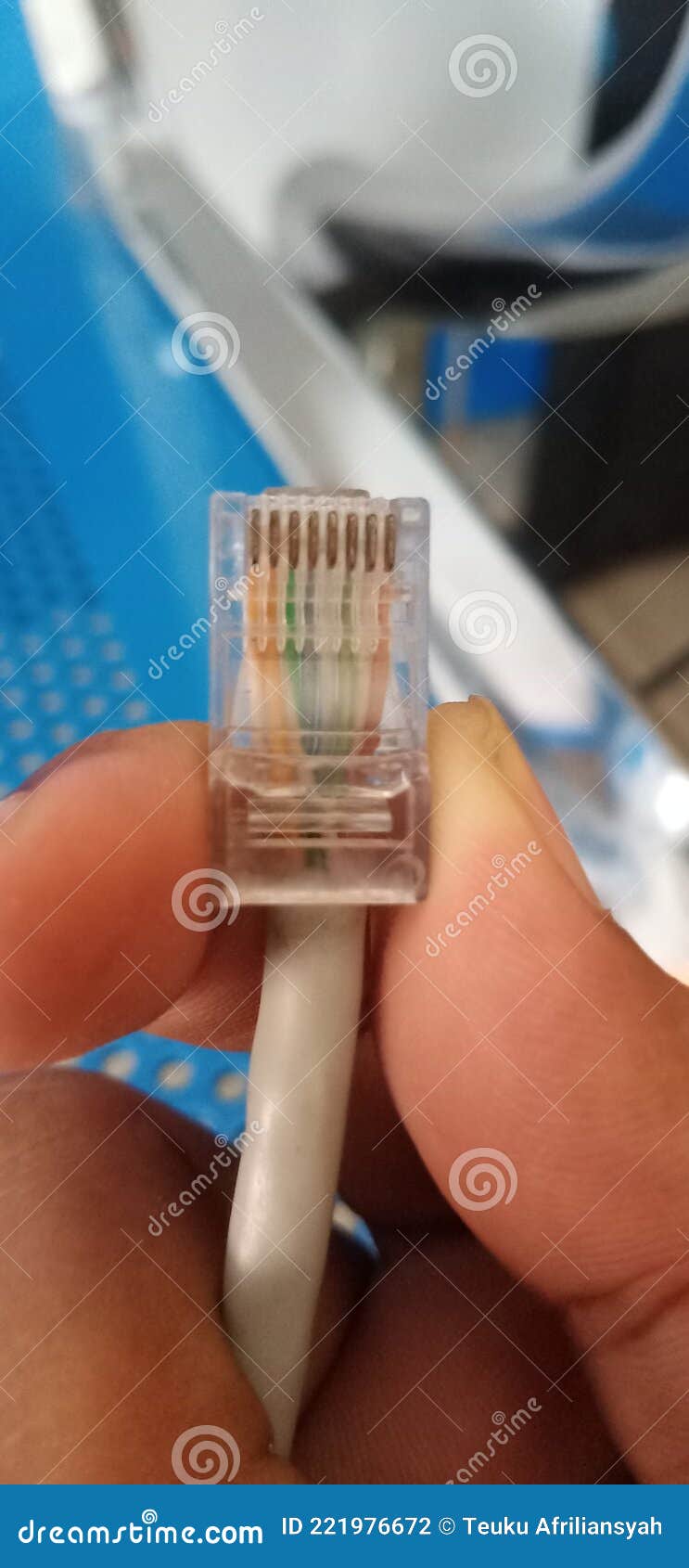 Straight, Cabel RJ 45 Connector, Kabel, Internet Stock Photo - Image of ...
