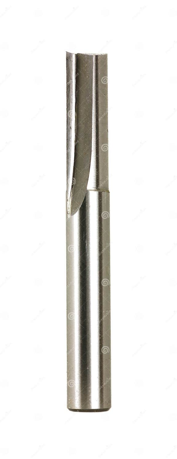 Straight cut router bit stock photo. Image of circular - 10763432