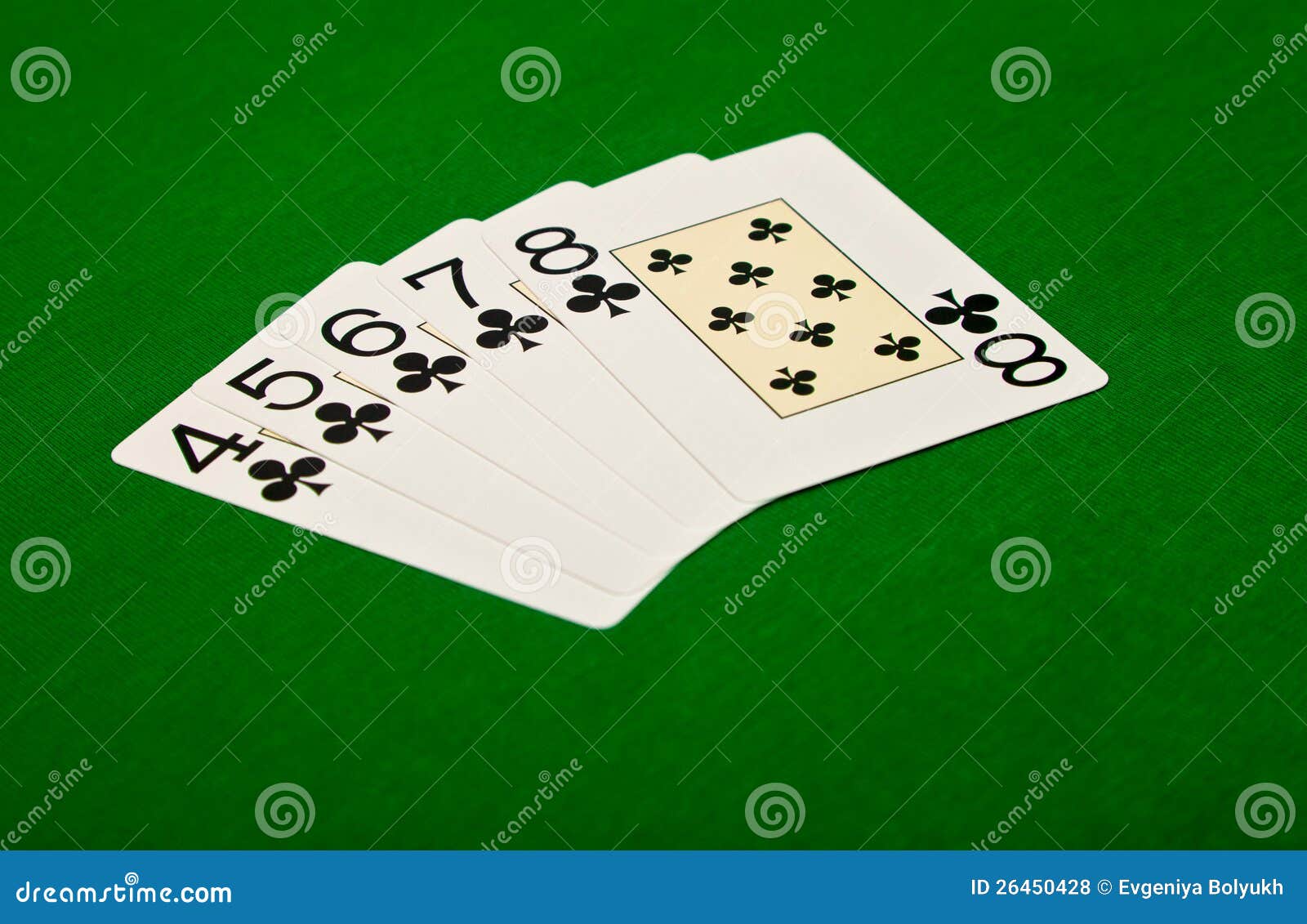 Straight flush stock photo. Image of eight, hand, chance - 26450428