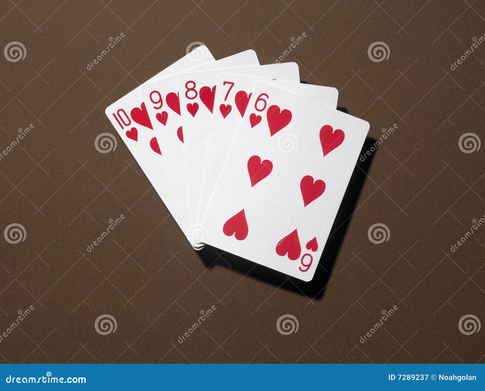Straight flush stock image. Image of gambling, card, flush - 7289237
