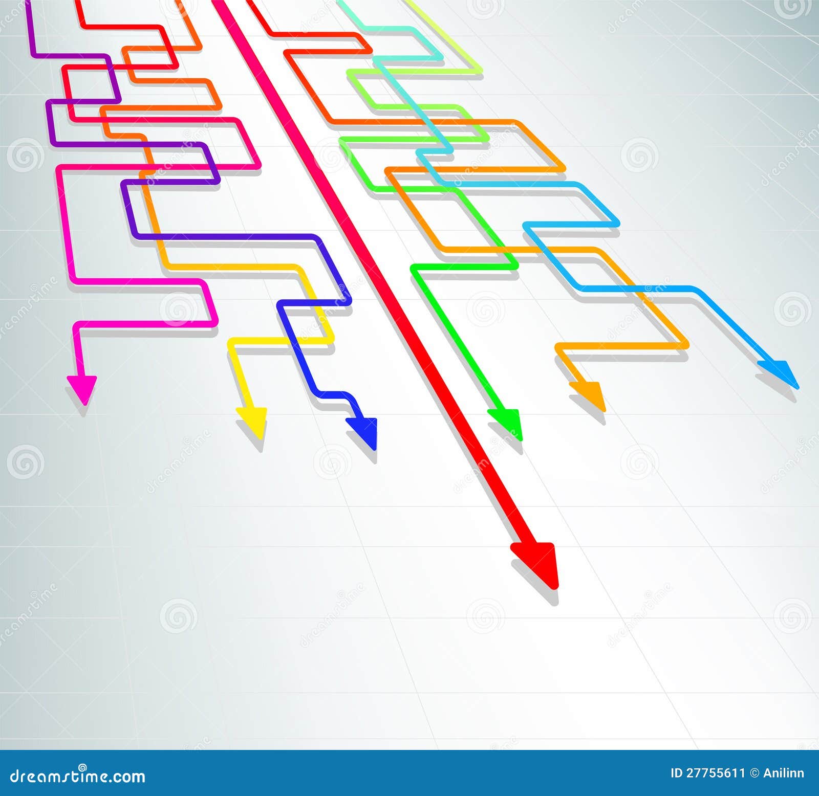 Straight forward stock vector. Illustration of development - 27755611
