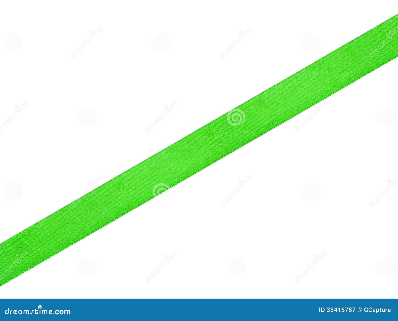 Straight green ribbon stock image. Image of beautiful - 33415787