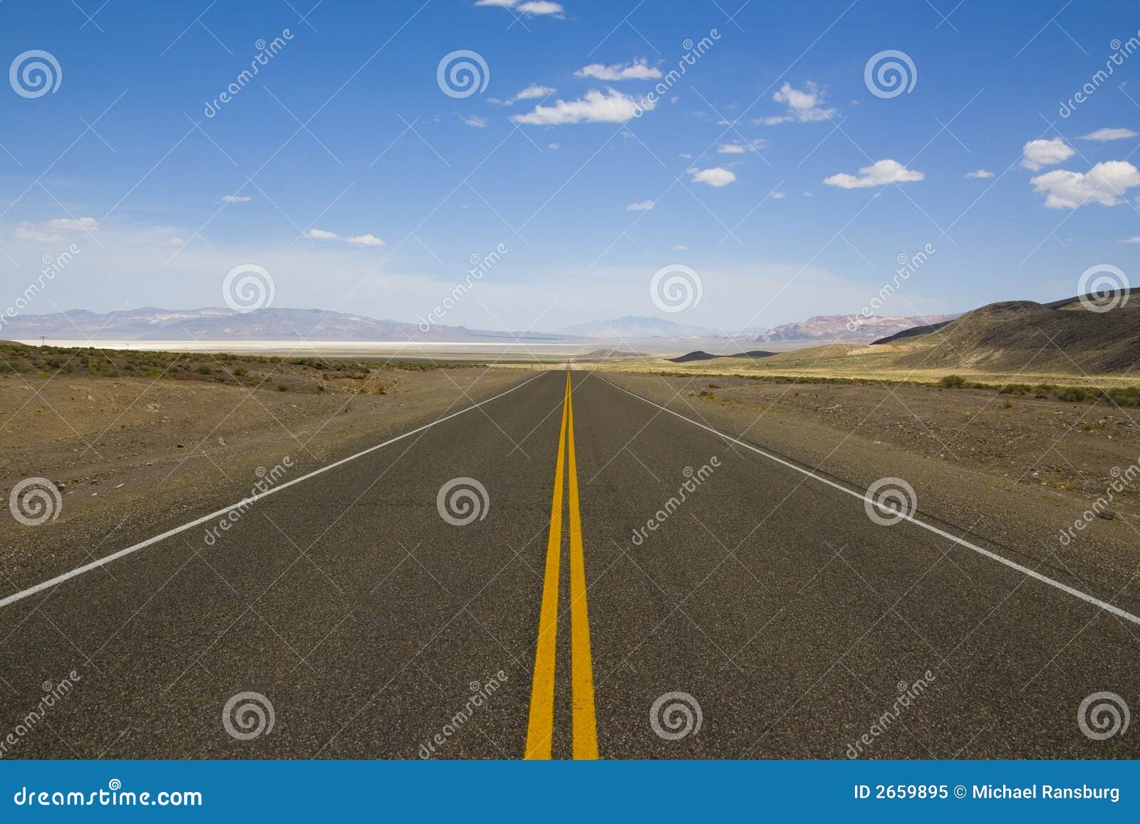 Straight Highway stock image. Image of road, delivery - 2659895