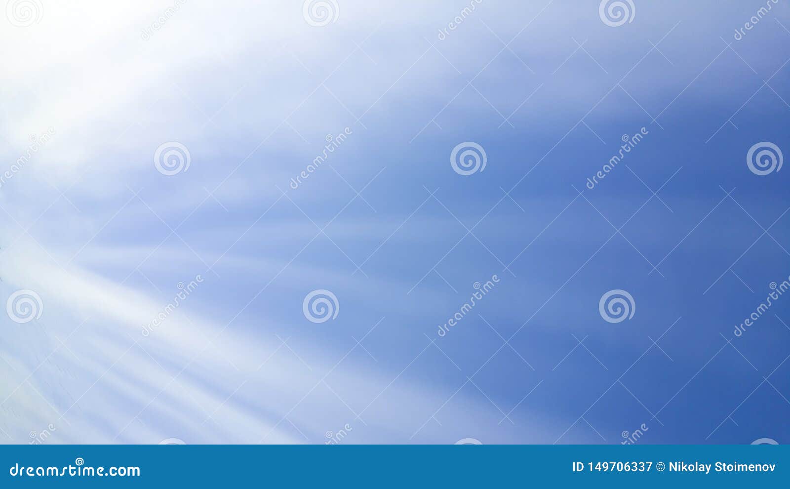 Straight Line Clouds As Sun Rays Stock Image - Image of eclispe ...