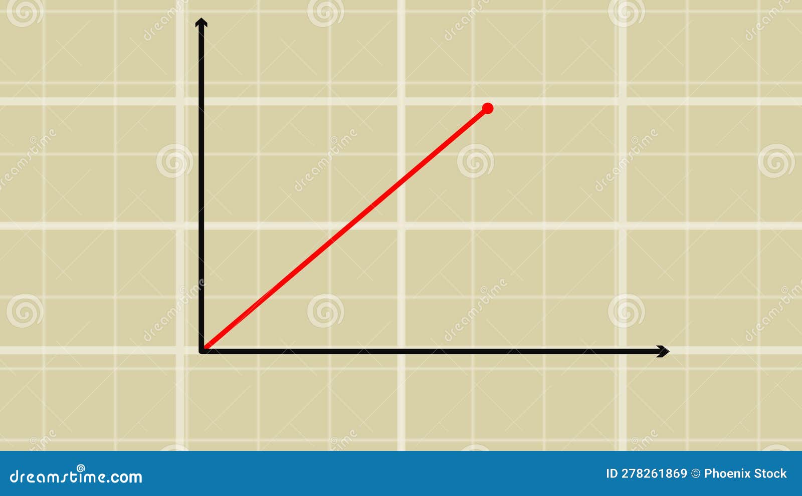Straight-line Graph Concept Animation High Resolution. Stock ...