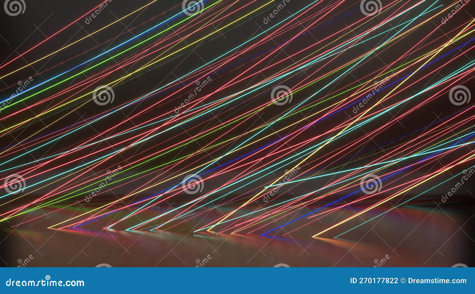 A Straight -linear Neon Sign Abstract, Dramatic, Modern, Modern and ...