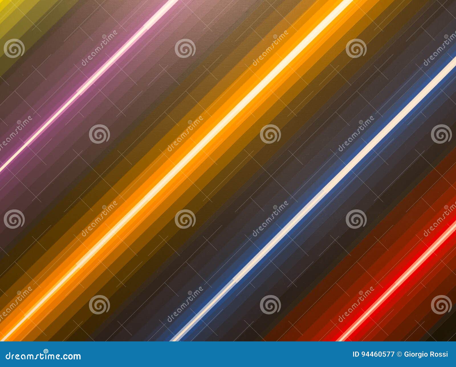 Straight Lines Colors Art Paint Stock Illustration - Illustration of ...
