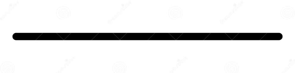 Straight Long Line, Thin Stripe Element - Vector Stock Illustration ...