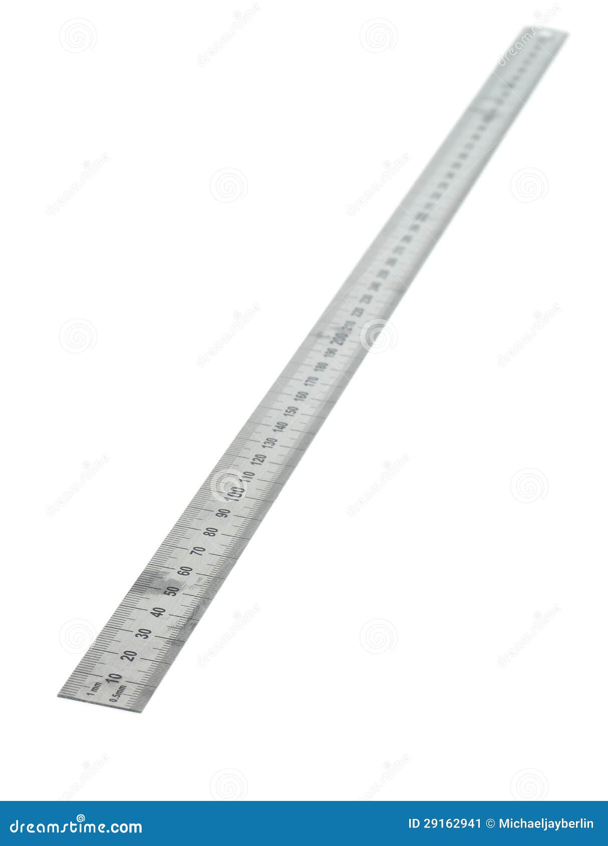 Straight Metal Ruler Stock Image | CartoonDealer.com #29162941