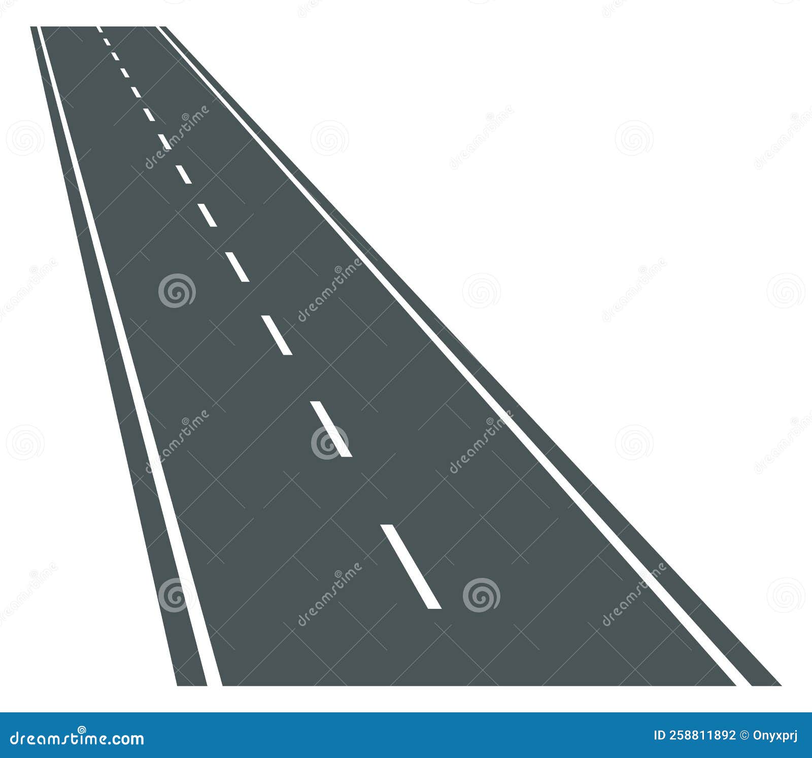 Straight Path To Success Choosing The Right Strategic Path With Yellow ...