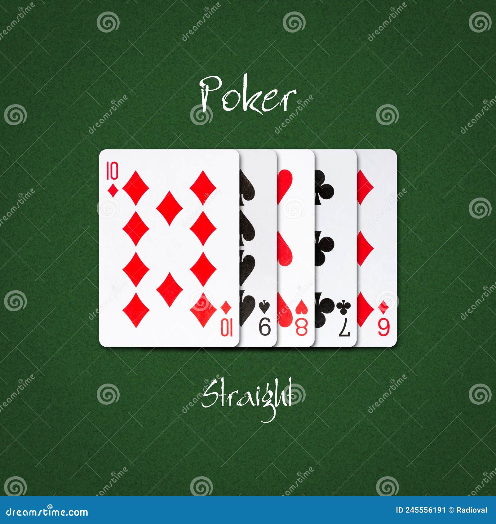 Poker Hands Stock Photo | CartoonDealer.com #3947808