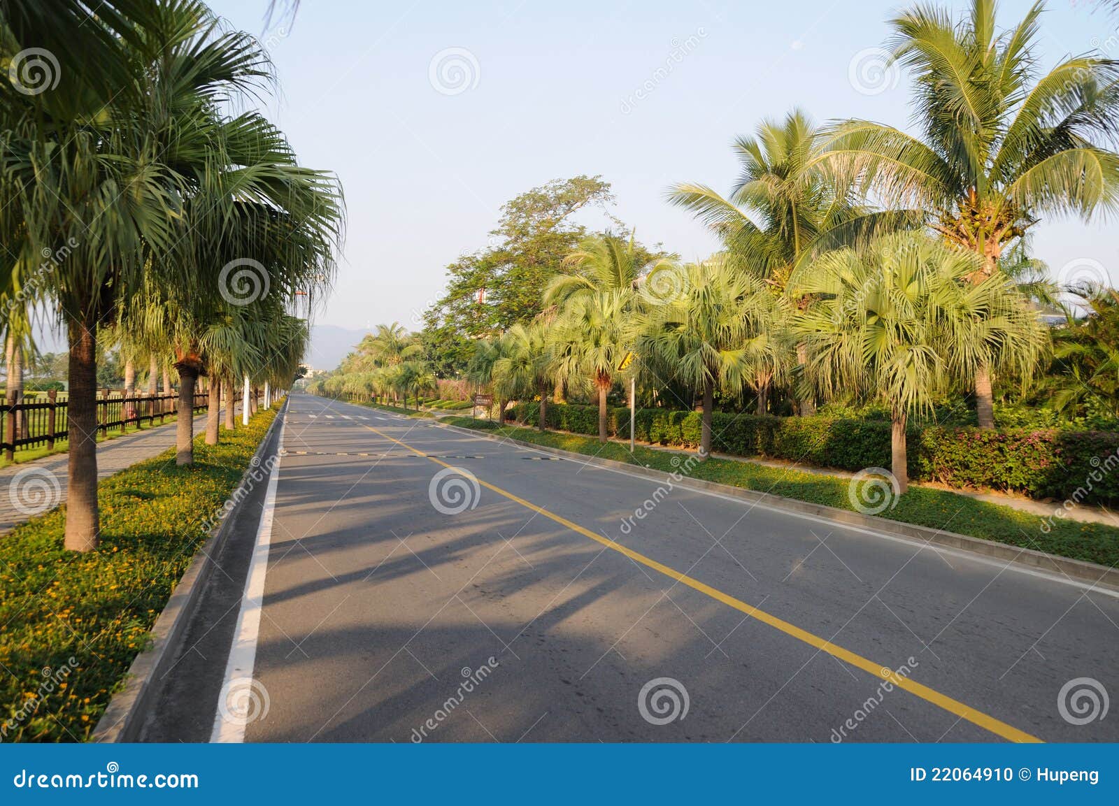 Straight road stock photo. Image of highway, direct, city - 22064910