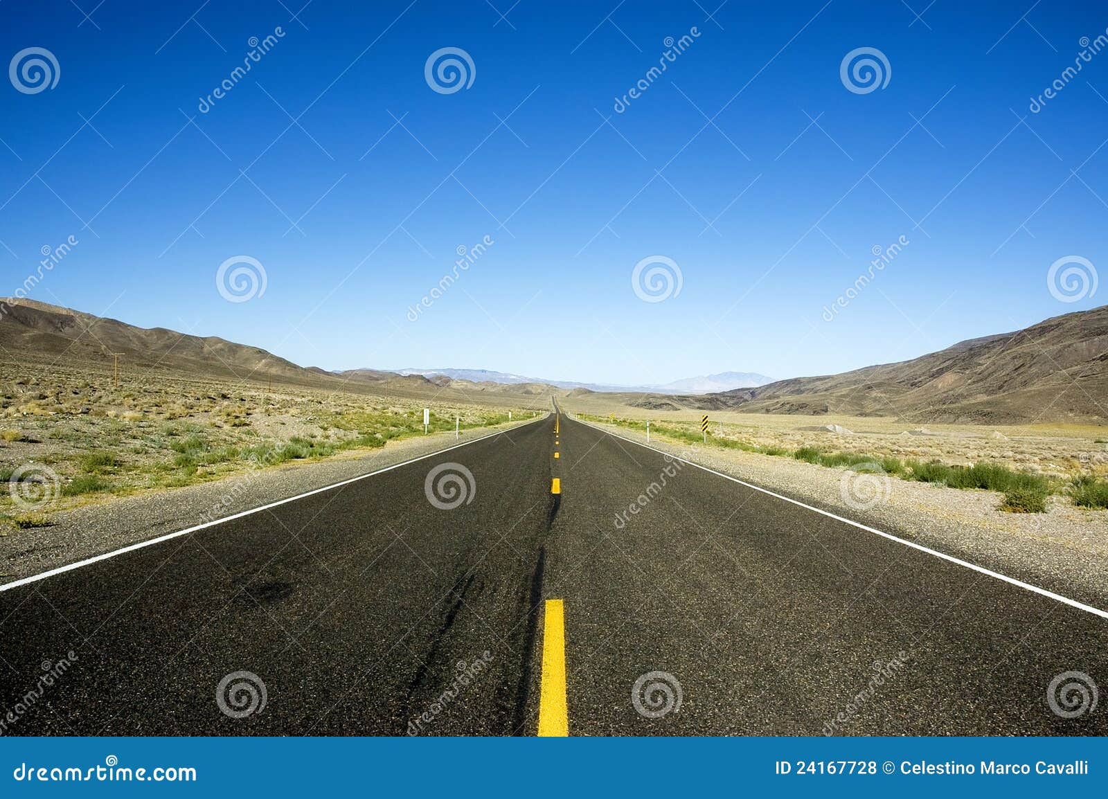 Straight Road stock photo. Image of travel, long, alone - 24167728