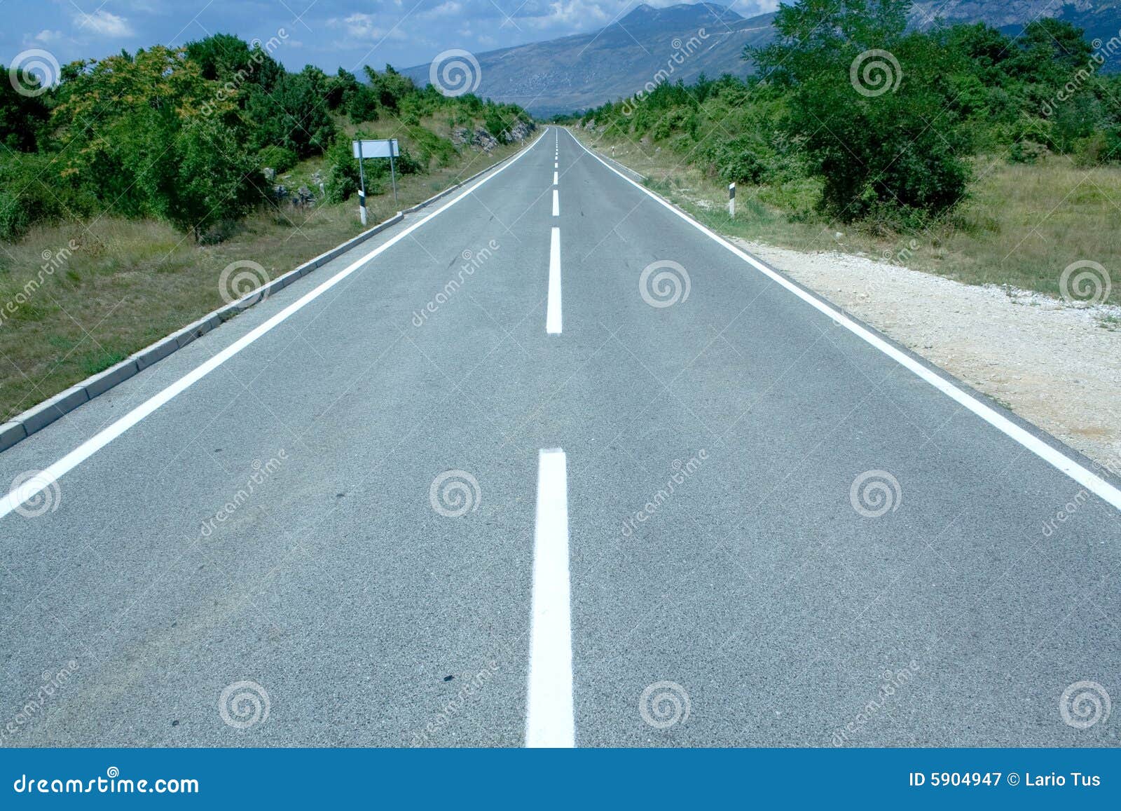 Straight road drive stock image. Image of color, freedom - 5904947