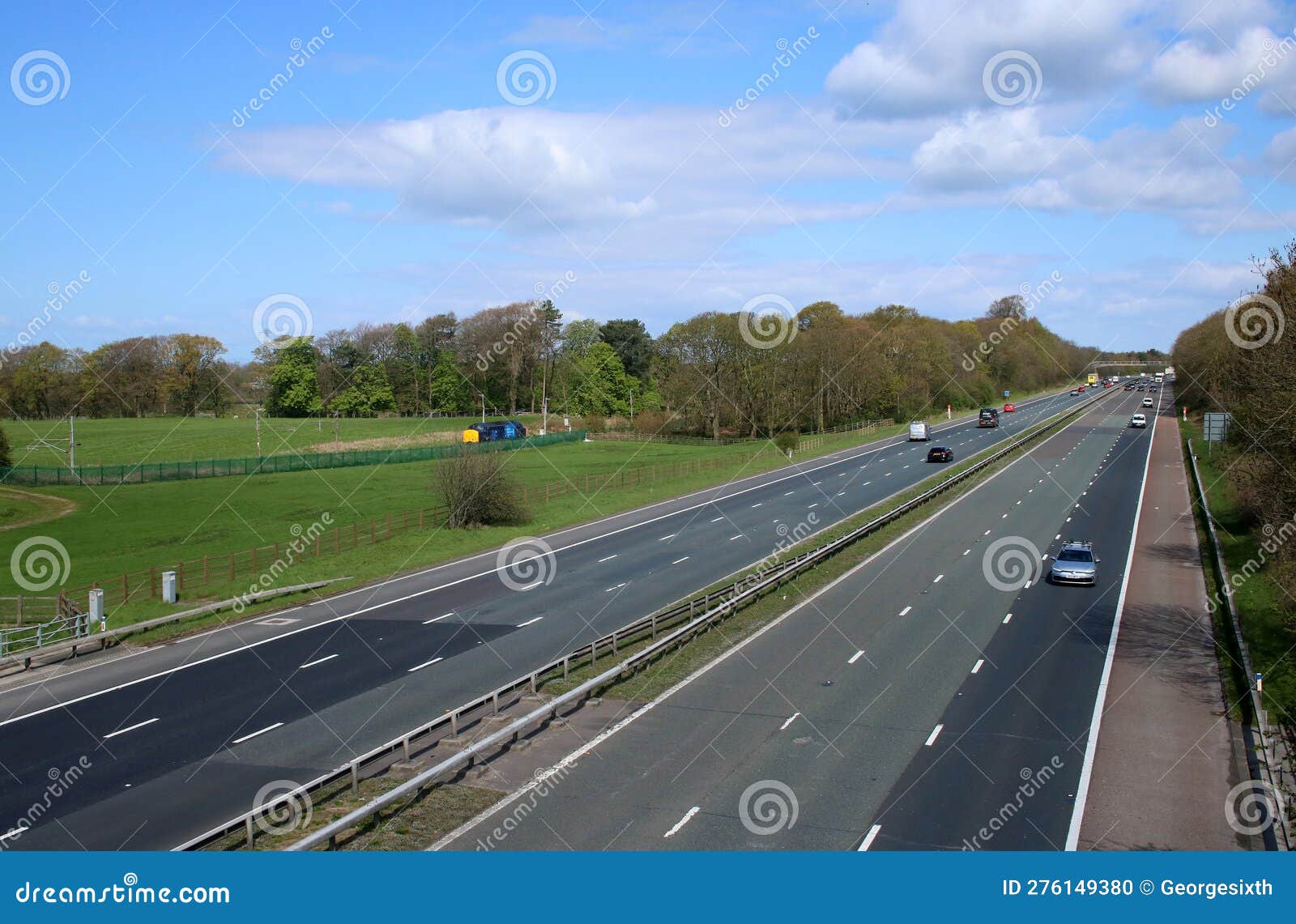 Straight Rail Lines Like The Eyre Highway, In Australia Editorial Image ...
