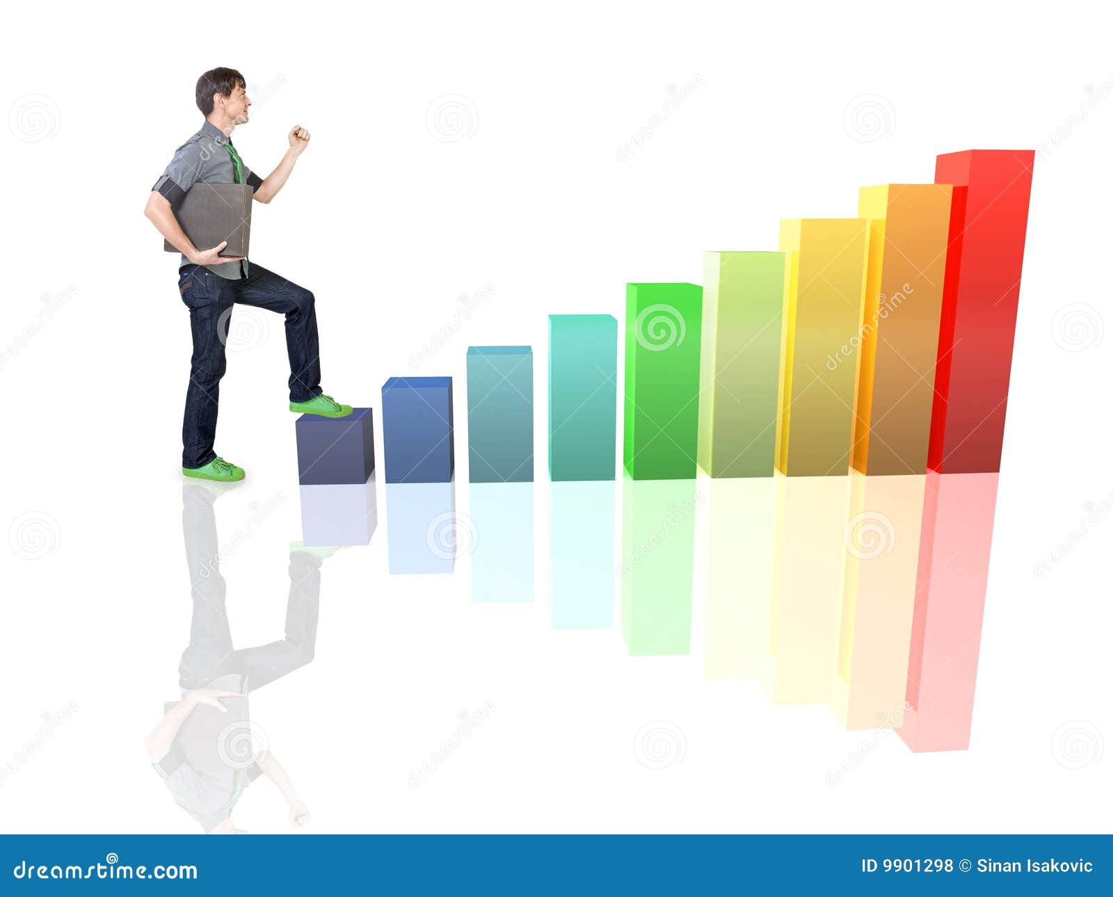 Illustrated Chart Or Graph Stock Image | CartoonDealer.com #15361501
