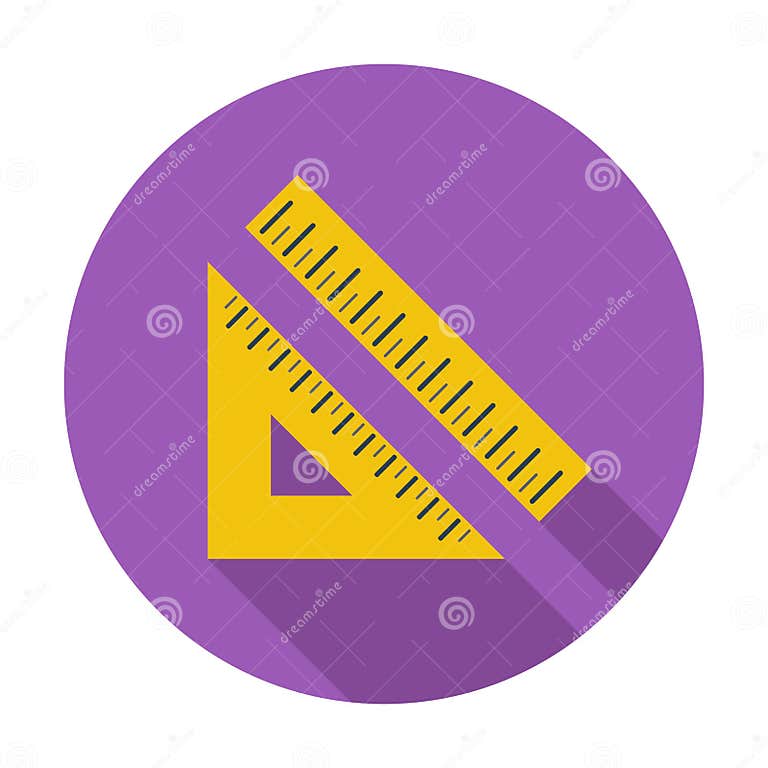 Straightedge stock vector. Illustration of geometry, metric - 90679056