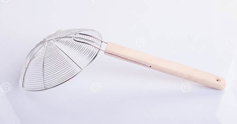 Strainer or Chinese Strainer Used in the Kitchen. Stock Photo - Image ...