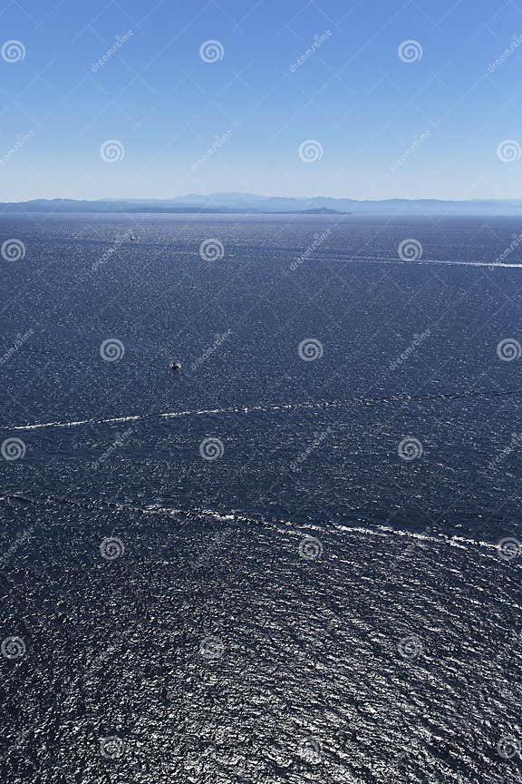 Strait of Bonifacio. stock photo. Image of sunlight, nature - 37534098