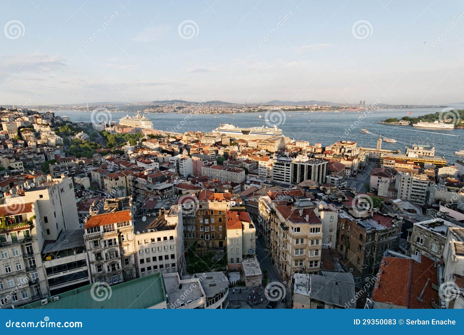 Strait of Bosphorus stock image. Image of landscapes - 29350083
