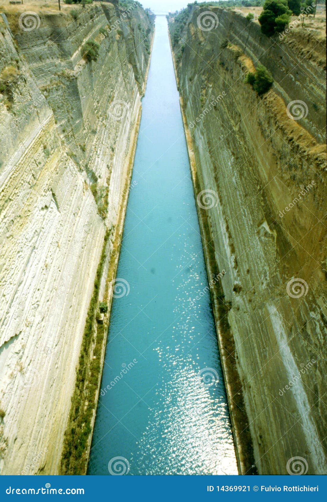 Strait of Corinth stock image. Image of development, looking - 14369921