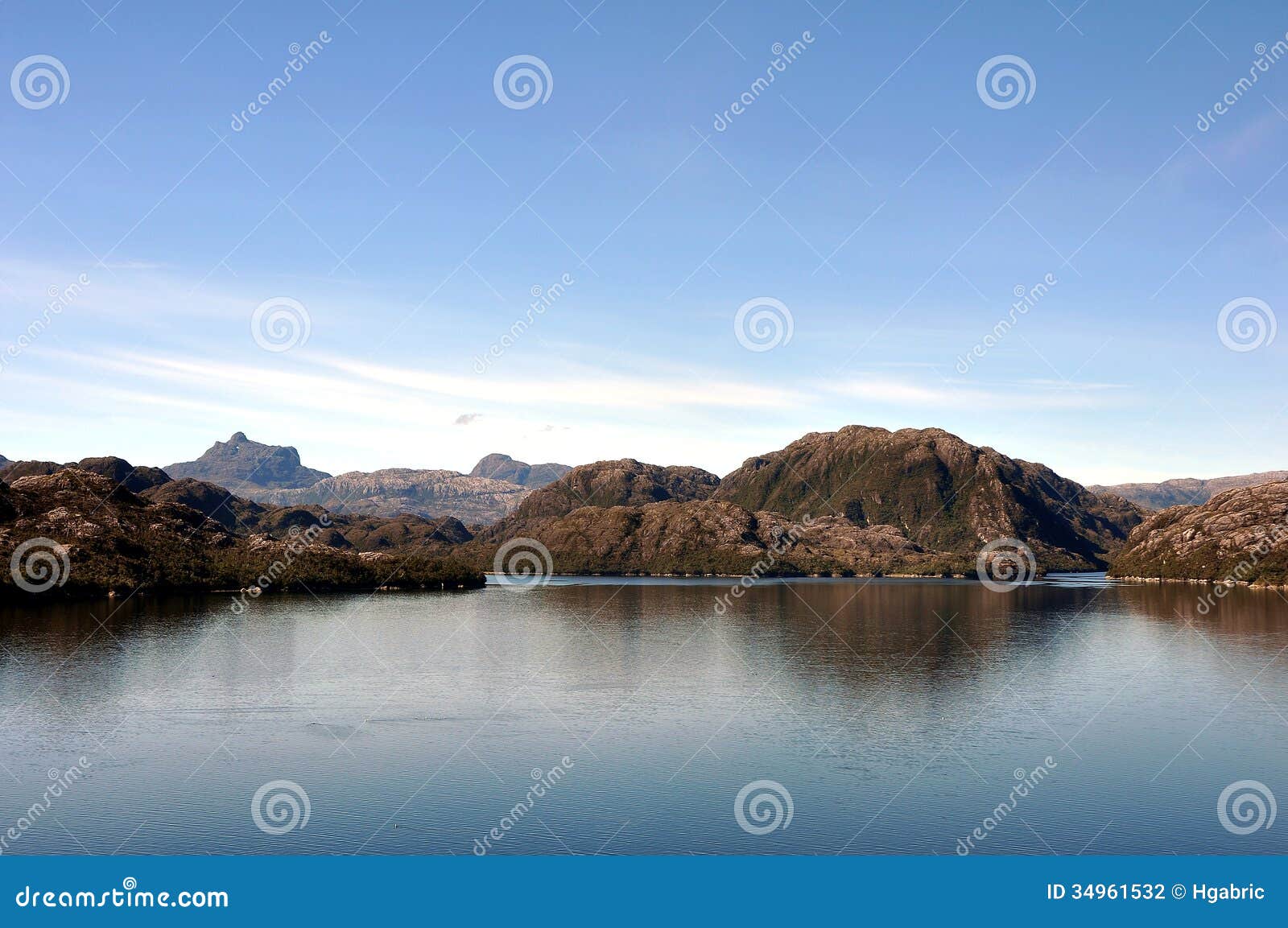 Strait of Magellan stock photo. Image of south, rock - 34961532