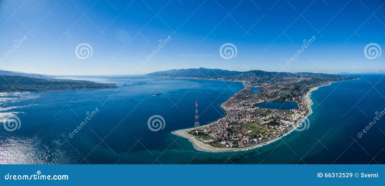 Strait of Messina stock image. Image of park, feather - 66312529