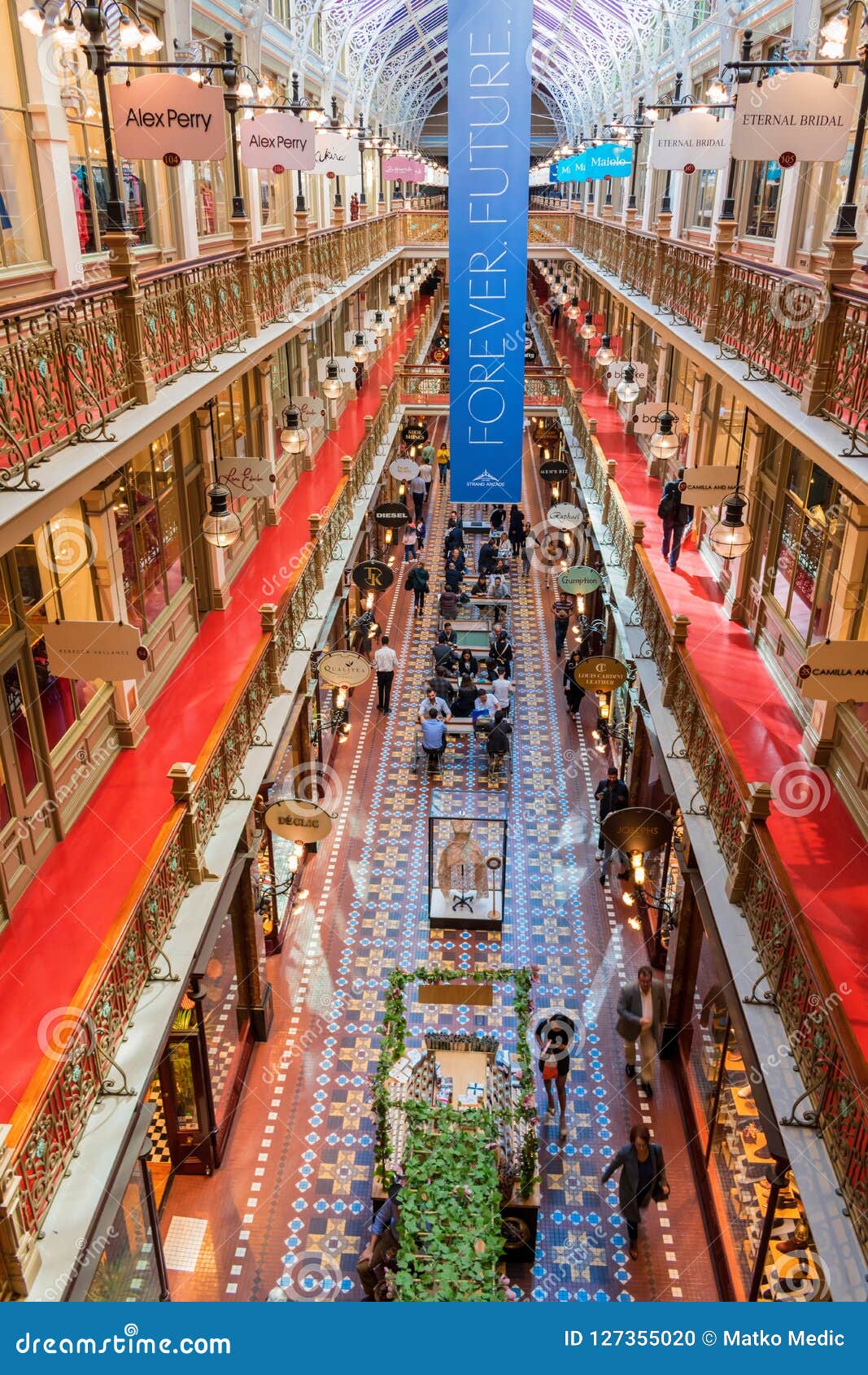The Strand Arcade Is A Victorian-style Shopping Arcade At Central ... The Strand Arcade Is A Victorian-style Shopping Arcade At Central ...