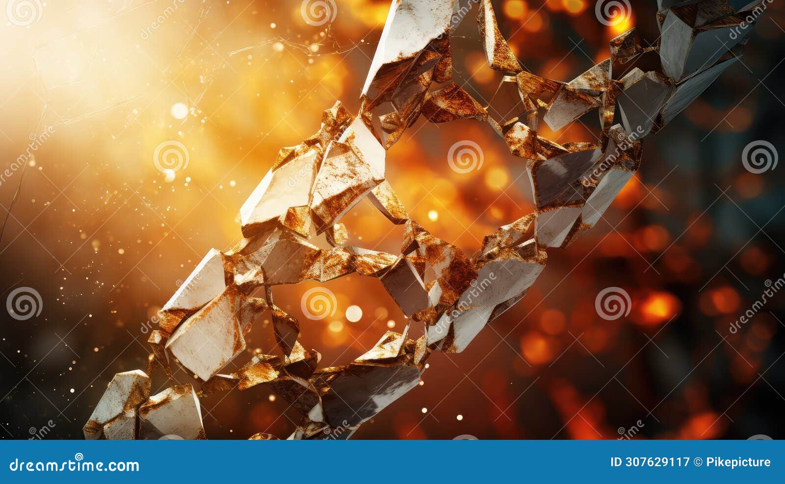 Strand broken dna stock illustration. Illustration of replication ...