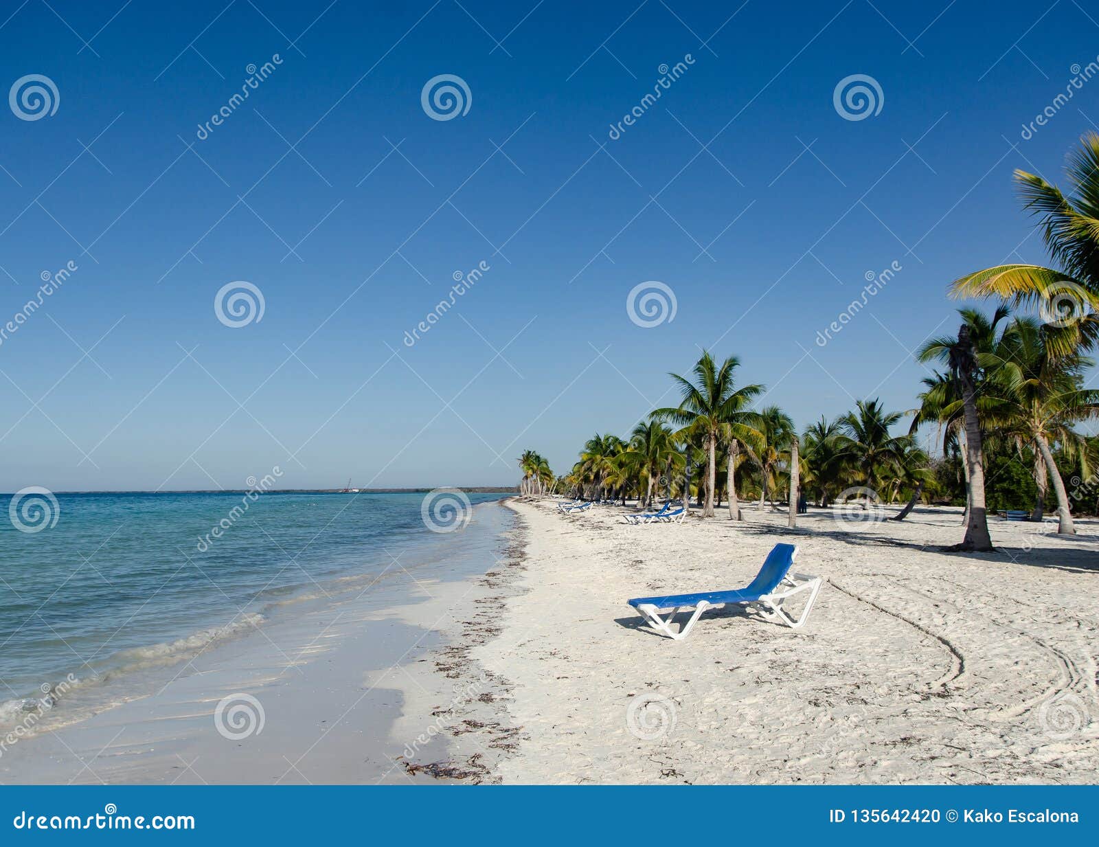 Strand, Cayo Blanco, Varadero, Kuba Stockfoto - Bild von strand, küste ...