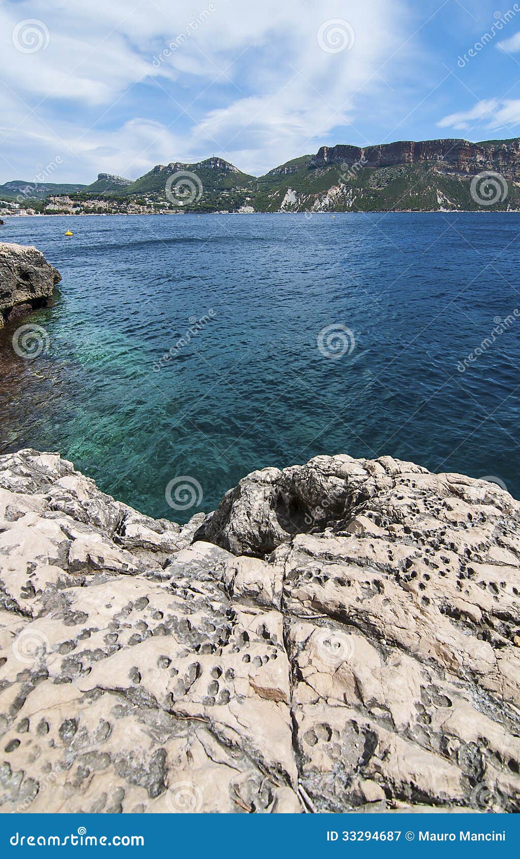 Strand Im Cassis Calanques, Marseille Stockbild - Bild von szenen, park ...