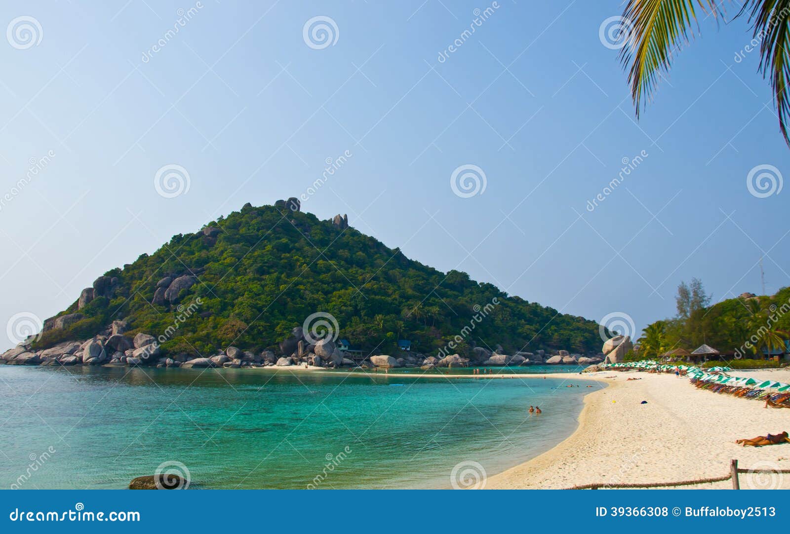 Strand und Paradies stockfoto. Bild von ufer, tauchen - 39366308