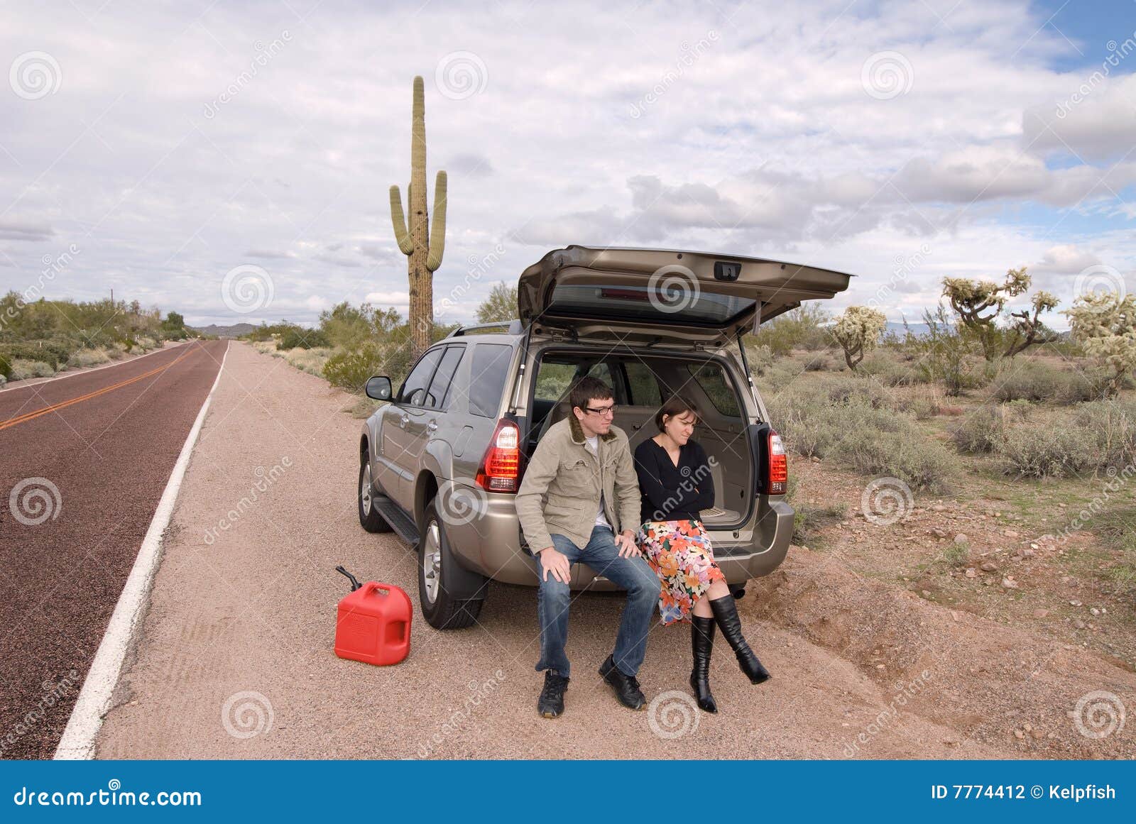 Stranded And Out Of Gas Stock Photography - Image: 7774412