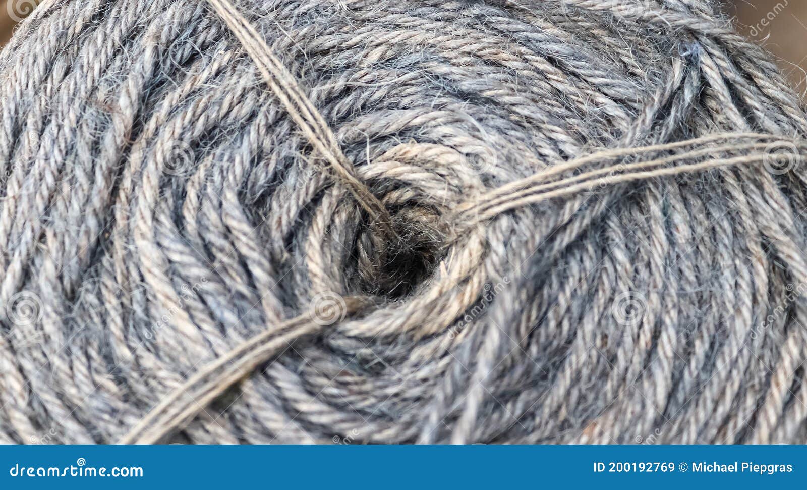 Stranded Threads. a Tangle of Yarn Stock Image - Image of backgrounds ...