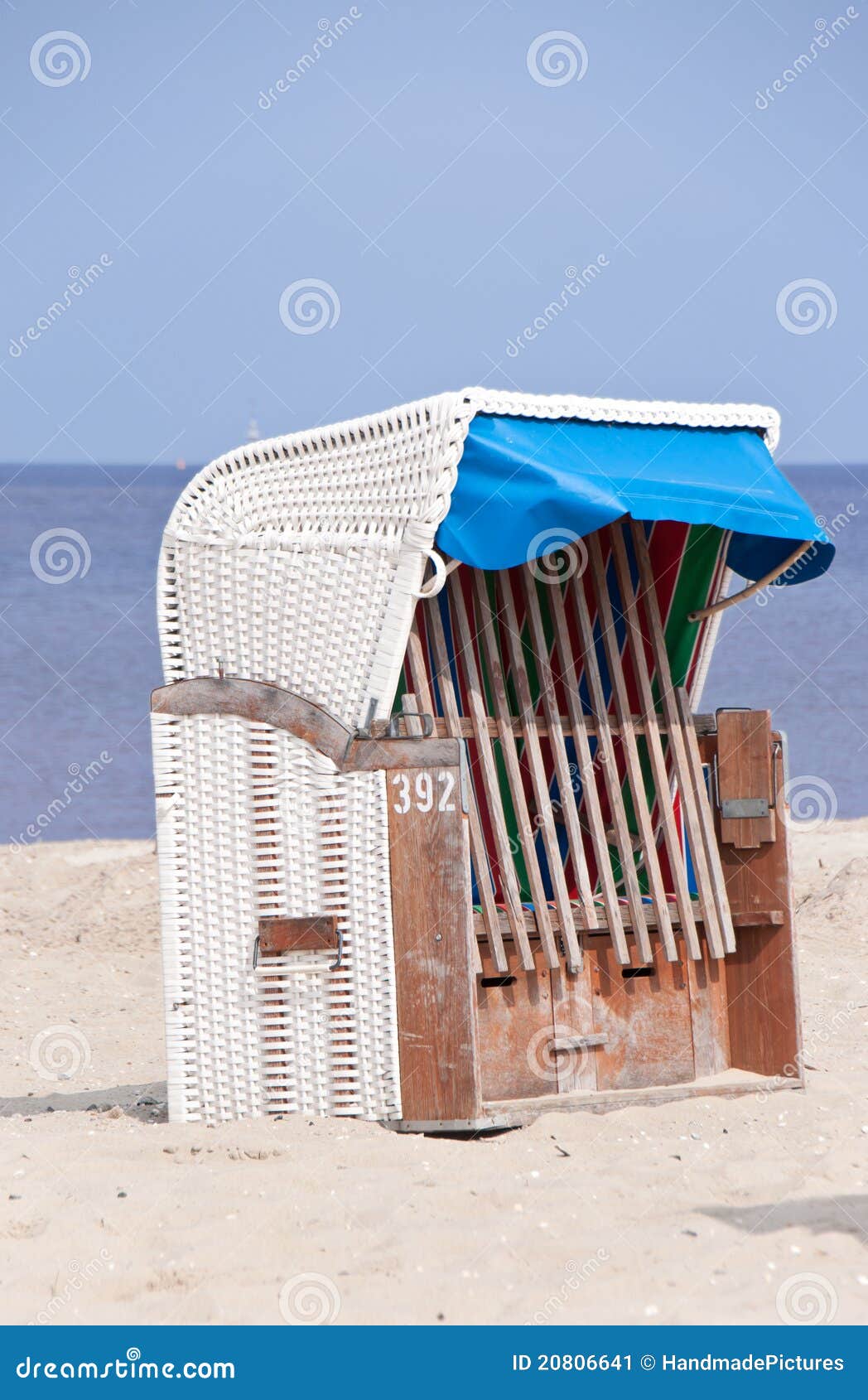 Strandkorb stock image. Image of sylt, strand, coast - 20806641