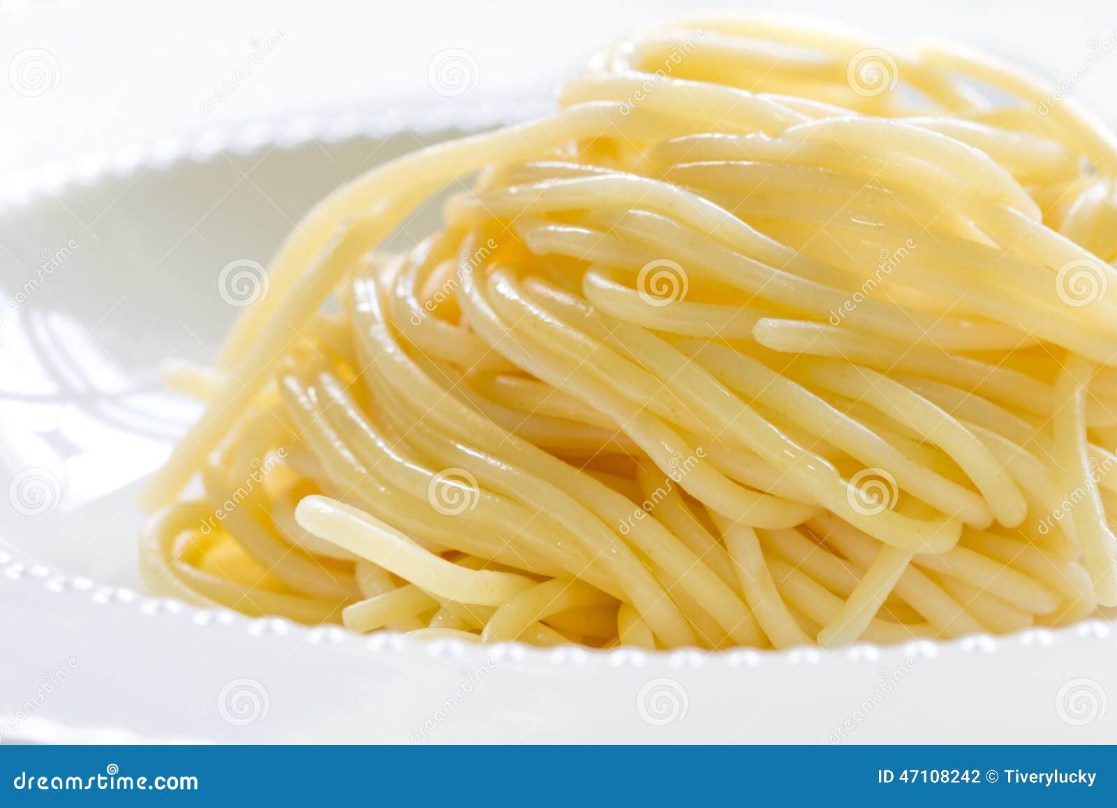 Strands spaghetti stock photo. Image of italian, bowl - 47108242