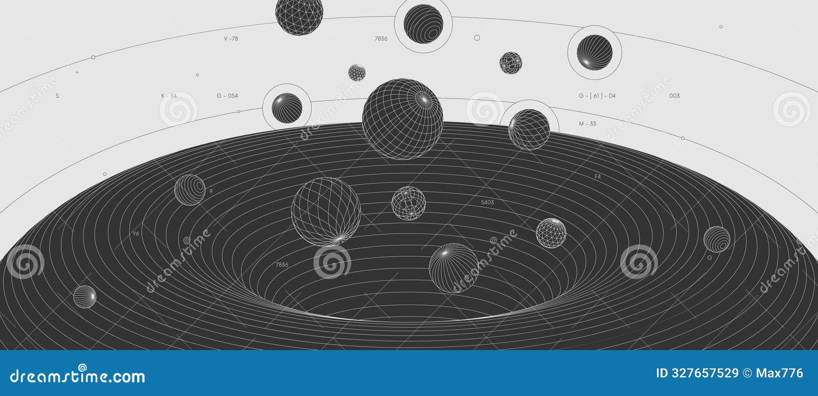 Strange Abstract Modern Wireframes 3d Geometric Shapes, Graphic ...