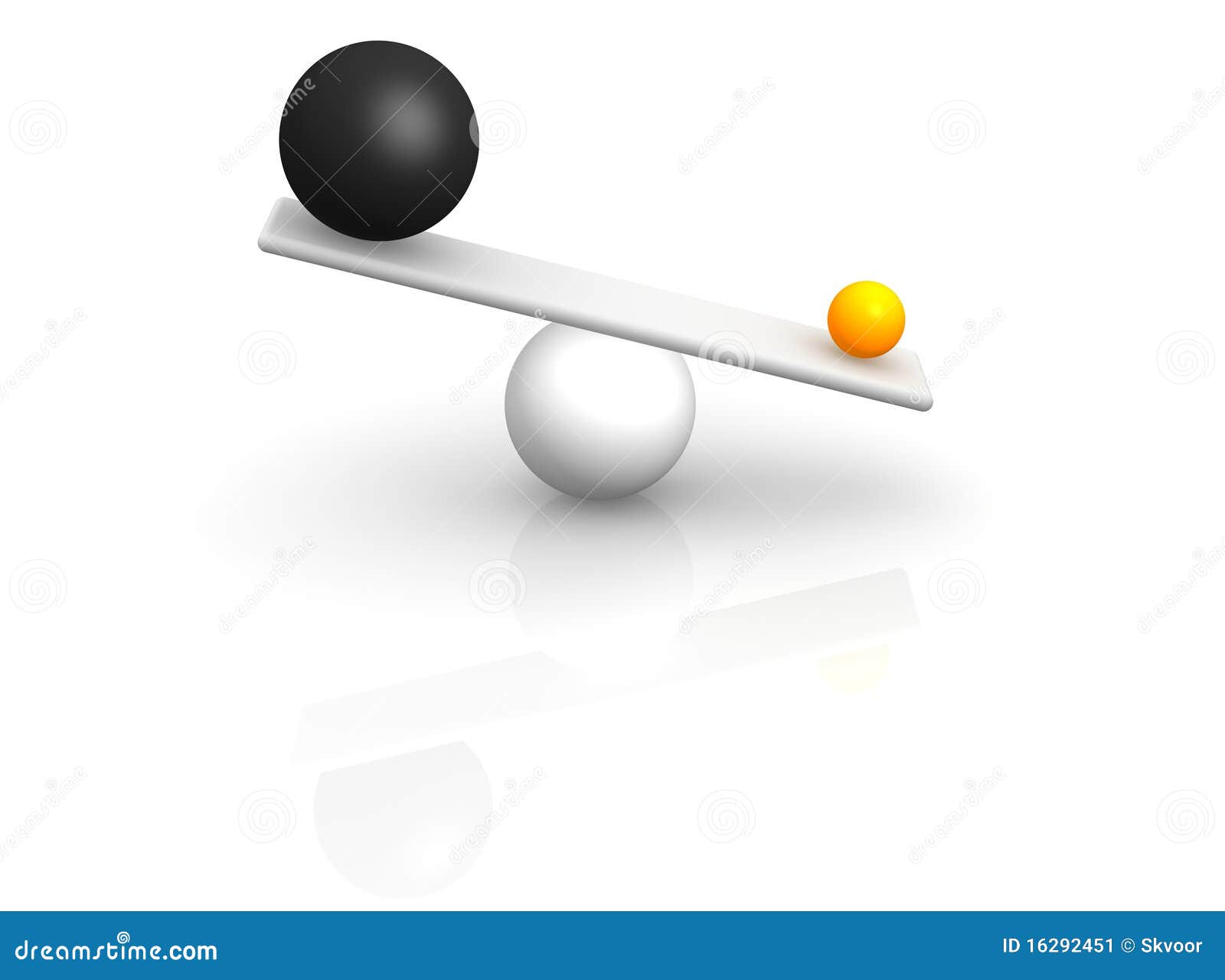 Strange balance stock illustration. Illustration of board - 16292451