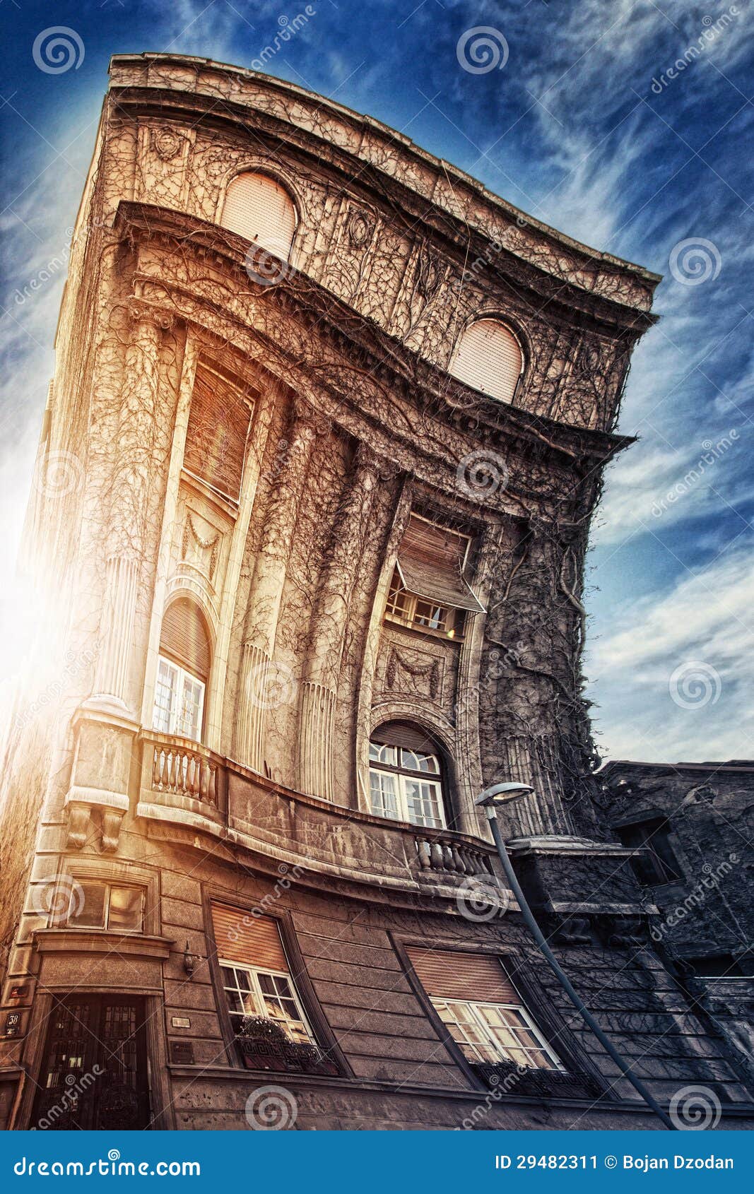 Strange building stock image. Image of street, strange - 29482311