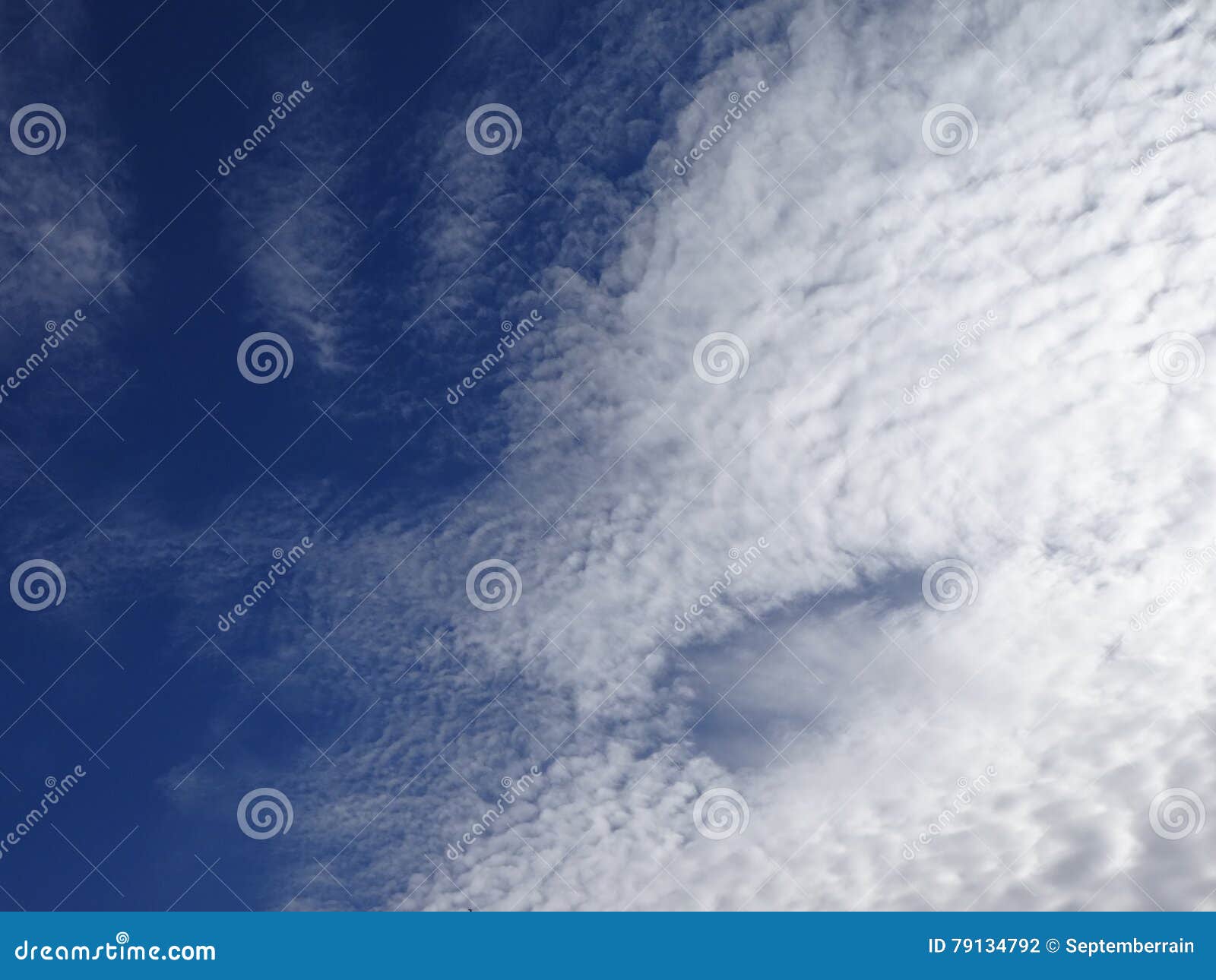 Strange clouds in fall stock photo. Image of clear, cloudscape - 79134792
