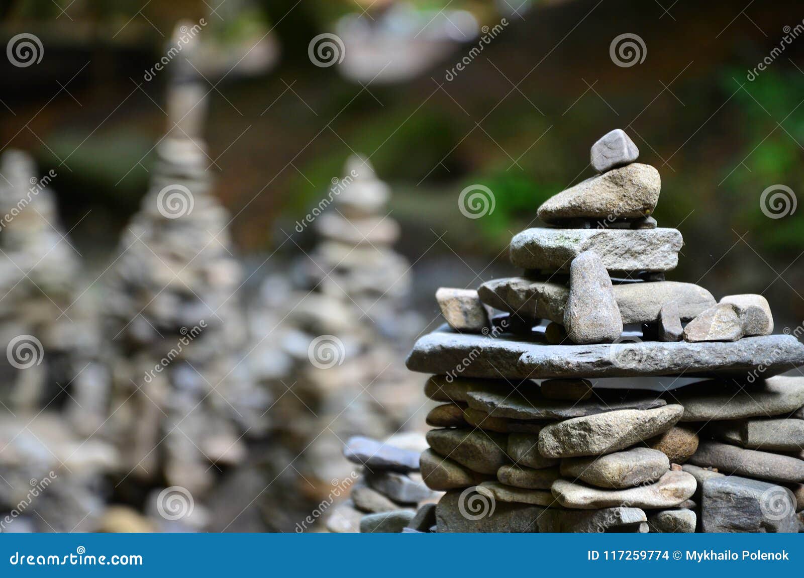 A Strange Composition of Small Mountain Rocks. Imitation of Ancient ...